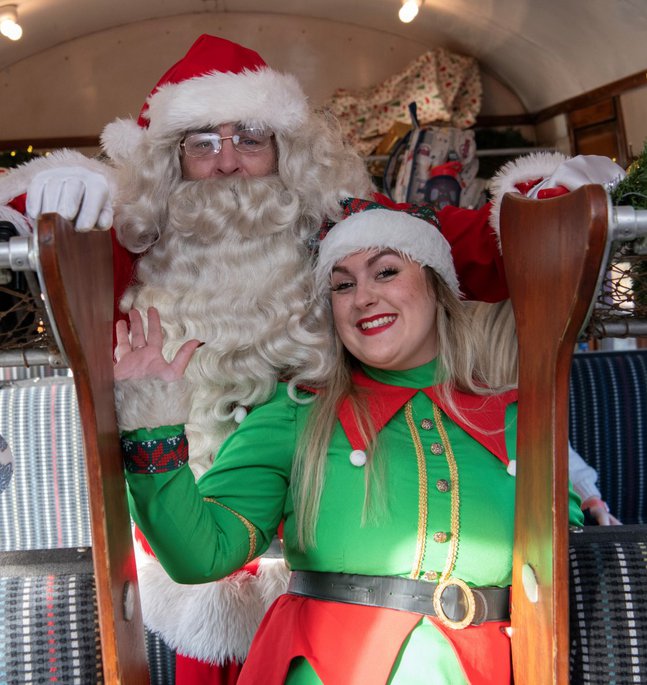 Elf Express 2025 | What's On | Stephenson Steam Railway