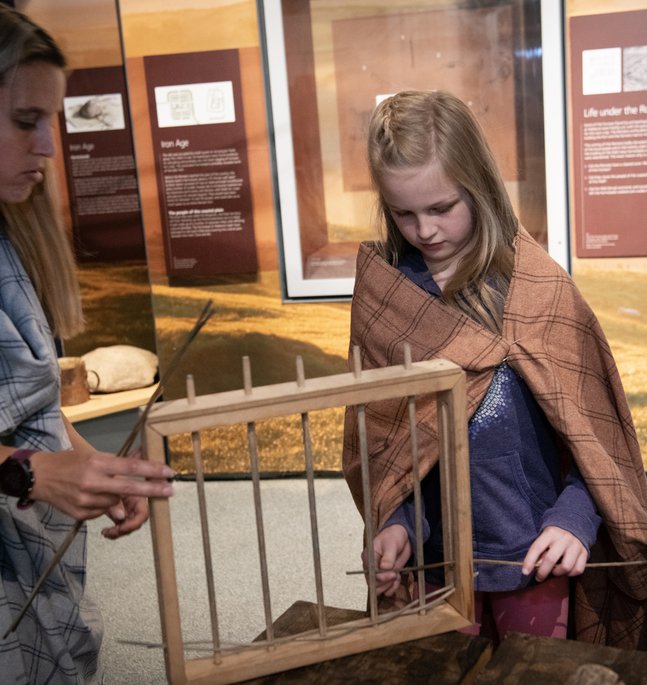 Home Educator Pre-history sessions | What's on | Segedunum Roman Fort